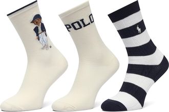 Polo Ralph Lauren Lange Socken Polo Ralph Lauren 455P18194001 Hellbeige