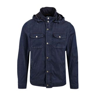 Moorer Denim Coat - - Jackets - Herren - Blau - XL