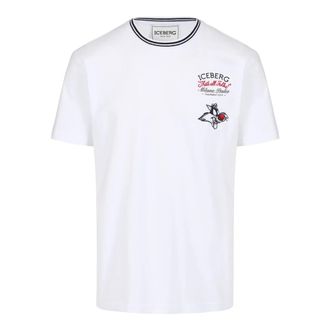 Iceberg Homme, Tops, Blanc, Taille: 2XL Looney Tunes T-Shirt