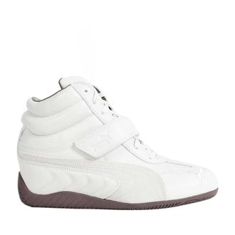 Puma Puma, Femme, Chaussures, Blanc, Taille: 35 EU Speedcat Wedge Leather