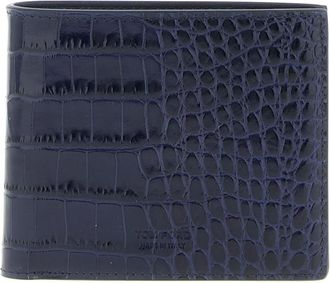 Tom Ford Homme, Accessoires, Bleu, Taille: ONE Size Wallets & Cardholders