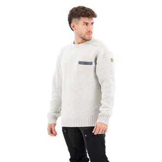 Fj&auml;llr&auml;ven Herren Lada Round Neck Sweatshirt, Chalk White, XL