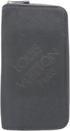 Louis Vuitton Portefeuille long (bi-pli) Pre-owned - Homme - Pre-owned - Noir - Taille: ONE Size