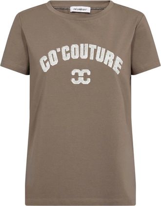 Co'Couture Femme, Tops, Brun, Taille: 36 FR T-Chemises