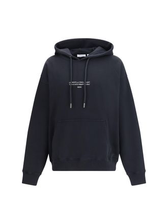 Off-white Mens Hoodie Statement Skate Black Cotton Sweatshirts Sweater