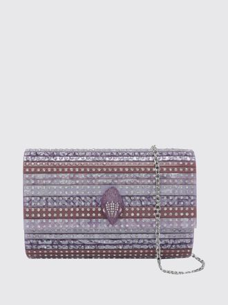 Kurt Geiger Mini sac Party Eagle en r&eacute;sine &agrave; rayures multicolores