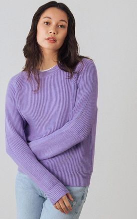Honest Basics Strickpullover Grobstrick Pullover Damen aus Bio-Baumwolle
