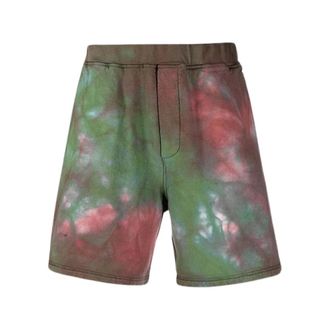 Dsquared2 Baumwoll-Tie-Dye-Sportshorts - - Shorts - Herren - Mehrfarbig - S