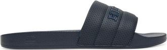 Tommy Hilfiger Pantoletten Pad Perf Pool Slide FM0FM05709 Dunkelblau