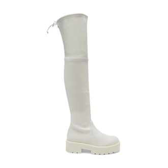 Stuart Weitzman Ultralift Overknee-Stiefel - - Shoes - Damen - Wei&szlig; - 37 EU