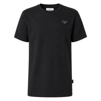 Philipp Plein Homme, Tops, Noir, Taille: 2XL T-Shirt Col Rond Ss Monogram