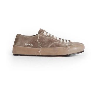 Premiata Homme, Chaussures, Brun, Taille: 41 EU Suede Lace-Up Baskets