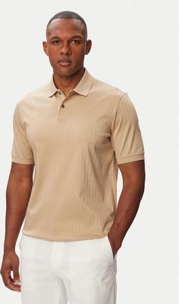 Bugatti Poloshirt 8150-15105E Hellbraun Regular Fit