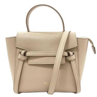 Celine Sac Mini Vintage doccasion - Femme - Pre-owned - Beige - Taille: ONE Size