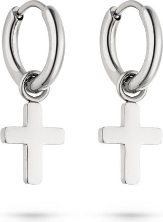 s.Oliver Ohrring - Elegante Creolen aus poliertem Edelstahl - silber - wasserfest & hautfreundlich