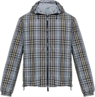 Burberry Homme, Vestes, Gris, Taille: XL Veste R&eacute;versible Newport