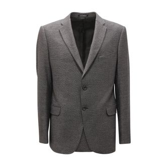 Armani Wollmischjacke- Modell H31Gme C1826 - - Jackets - Herren - Grau - 3XL