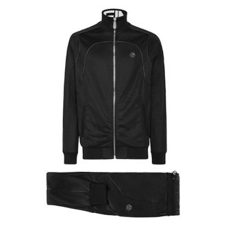 Philipp Plein Herren, Jumpsuits & Playsuits, Schwarzk, SGr&ouml;&szlig;e