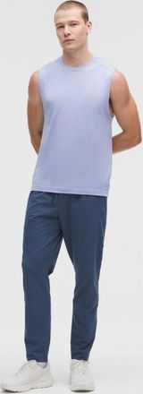 lululemon Pantalon Zeroed In coupe slim pour Hommes - Bleu - Taille XL