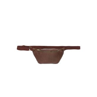BTF-CPH Leder Bum Bag True Brown Gold - - Bags - Damen - Braun - ONE SIZE