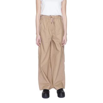 Blauer Palazzo Hose - - Trousers - Damen - Beige - W27