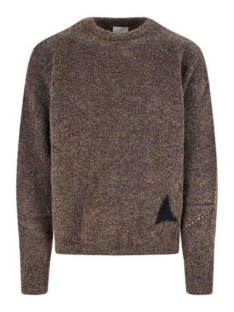 Roa Rundhalspullover - Braun