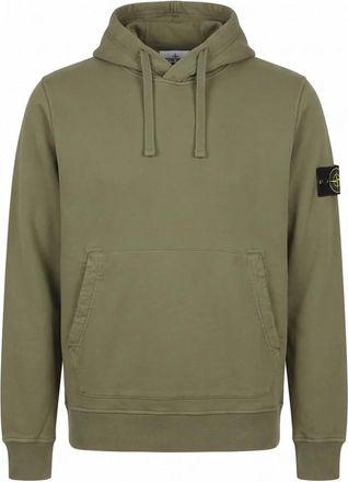 Stone Island Homme, Sweatshirts et sweats &agrave; capuche, Vert, Taille: 2XL Felpa