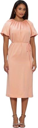 Twinset Femme, Robes, Rose, Taille: 42 FR Midi Dress 261Tp2250