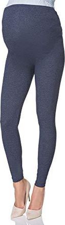 FUTURO FASHION Legging Long de Grossesse - très Confortable - Coton - Nombreuses Tailles - Jean - 40