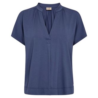 Mos Mosh MOS Mosh, Damen, Blusen & Hemden, Blau, LGr&ouml;&szlig;e
