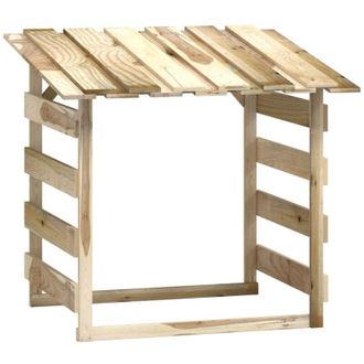 vidaXL Pergola avec toit 100x90x100 cm Bois de pin impr&eacute;gn&eacute; Vidaxl