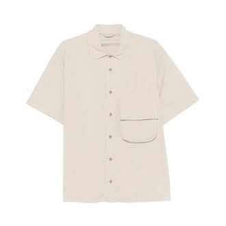 Ten c Homme, Chemises, Beige, Taille: XL Short Sleeve Chemises