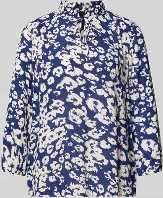 Marc Cain Regular Fit Bluse aus Viskose mit 3/4-Arm