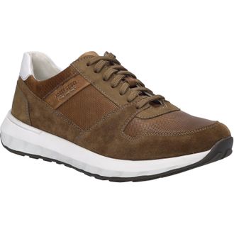 Josef Seibel Herren Sneaker Cameron 10 in cognac-kombi