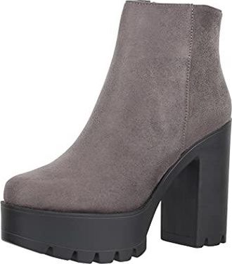 Elara Bottes Femme Chelsea Chunkyrayan HQ115 GreyNeu-37