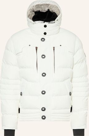 Wellensteyn Wellensteyn Steppjacke Starstream Mit Abnehmbarer Kapuze Und Kunstfell weiss