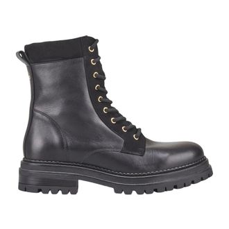 Cosmoparis Femme, Chaussures, Noir, Taille: 40 EU Bottines Plates &agrave; Lacets