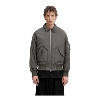Maison Kitsun&eacute; Bomber Jacket - Homme - Vestes - Vert - Taille: XL