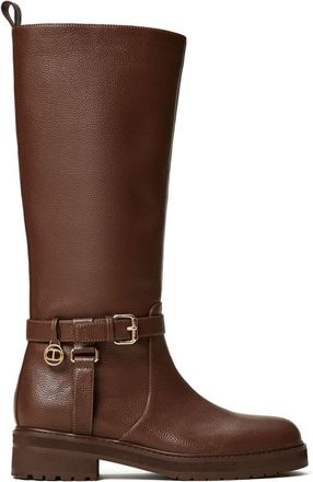 Twin-Set Oval T Stiefel 40mm - Braun