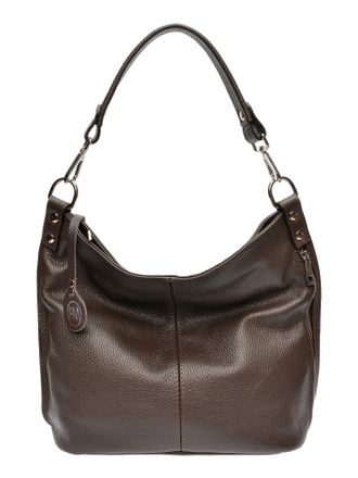 Roberta M Kastanienbraun Rindsledertasche