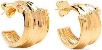 Elisabetta Franchi Femme, Accessoires, Jaune, Taille: ONE Size Boucles doreilles avec micro-logo