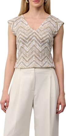 s.Oliver Black Label s.Oliver Black Label Damen 2165814 T-Shirt, Braun, 40 EU