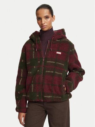 Hunter &Uuml;bergangsjacke HARW0009262 Dunkelrot Regular Fit