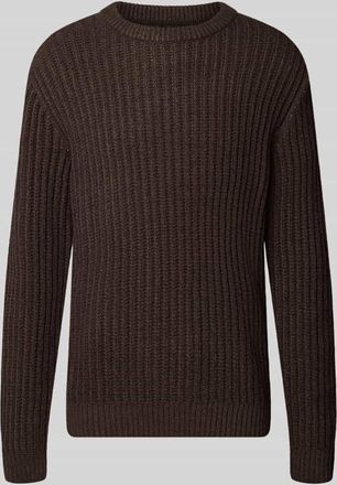 Jack & Jones Regular Fit Strickpullover aus Baumwoll-Mix Modell AXON