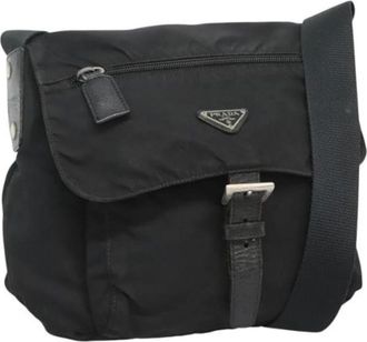 Prada Pre-owned Nylon sacs-prada - Femme - Pre-owned - Noir - Taille: ONE Size