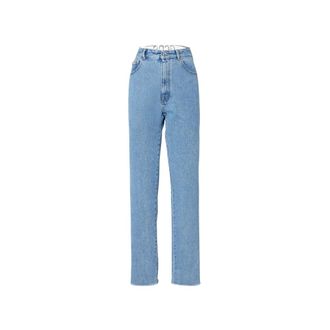 GCDS Choker Jeans - - Jeans - Damen - Blau - W28