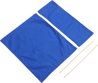 Hemobllo Ersatzstoff f&uuml;r Regiestuhl und Campingstuhl Robuste Outdoor Leinwand mit St&uuml;tzstange Klappstuhlbezug f&uuml;r Angel und Terrassenstuhl Transportabel und Vi