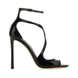 Jimmy Choo London Sandalen mit hohem Absatz - - Shoes - Damen - Schwarzk - 41 EU