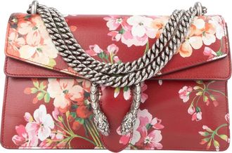 Gucci Crossbody Bags - Gucci Leather Floral Dionysus Shoulder Bag - Gr. unisize - in Bunt - f&uuml;r Damen