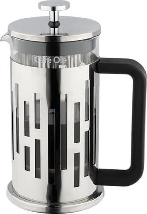 Café Olé Graphico 350 ml Cafetière French Press Kaffeemaschine, 3-Tassen (1 Tasse), Silber